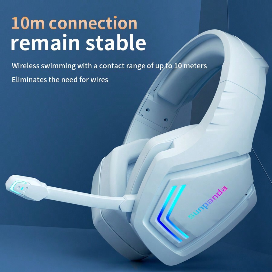 Wireless Gaming Bluetooth Headset Headset Noise Cancellation Headset ...