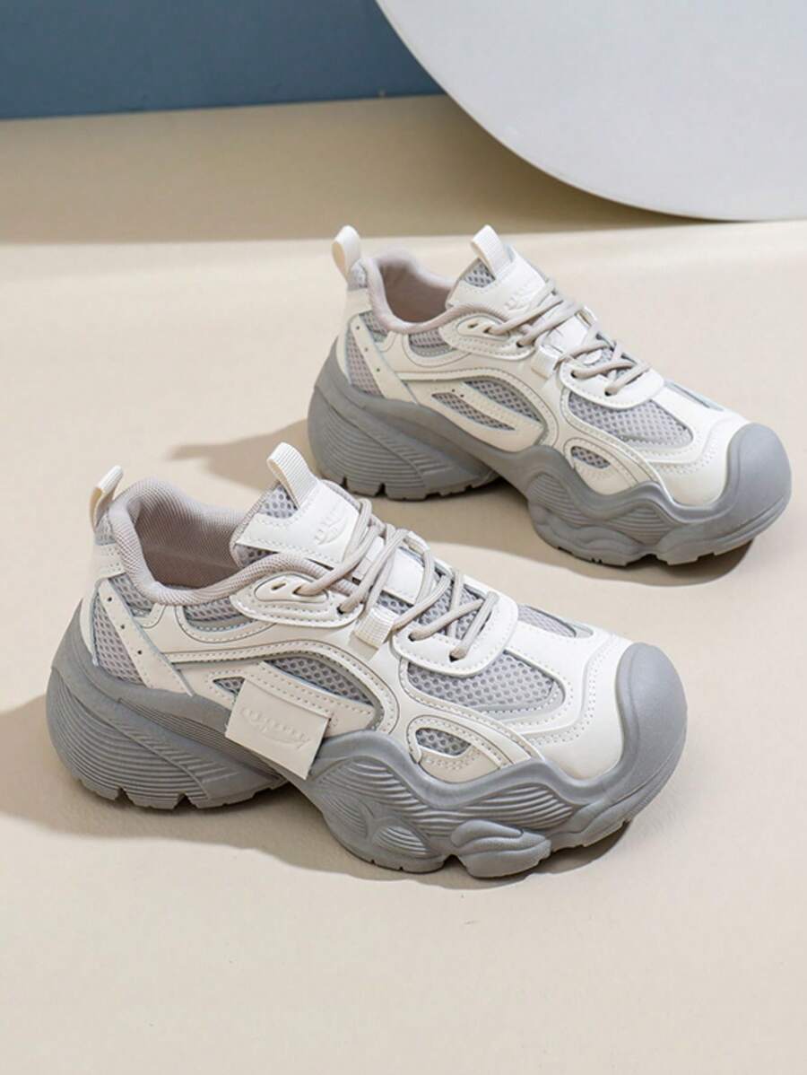 Zapatillas deportivas con plataforma estilo coreano de moda, otoño 2024 ...