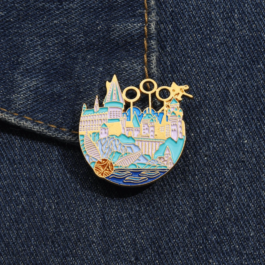 Magic Castle Brooch - Mini Artwork To Light Up Your Magical World ...
