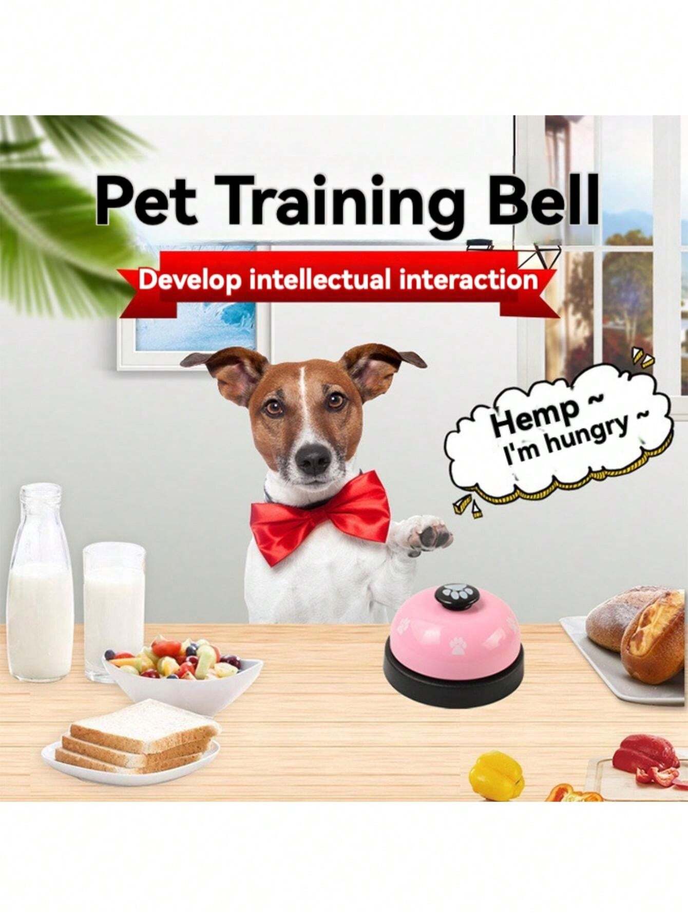 Pet Smart Training Device! Dog-Use Clear Metal Bells, Interactive ...