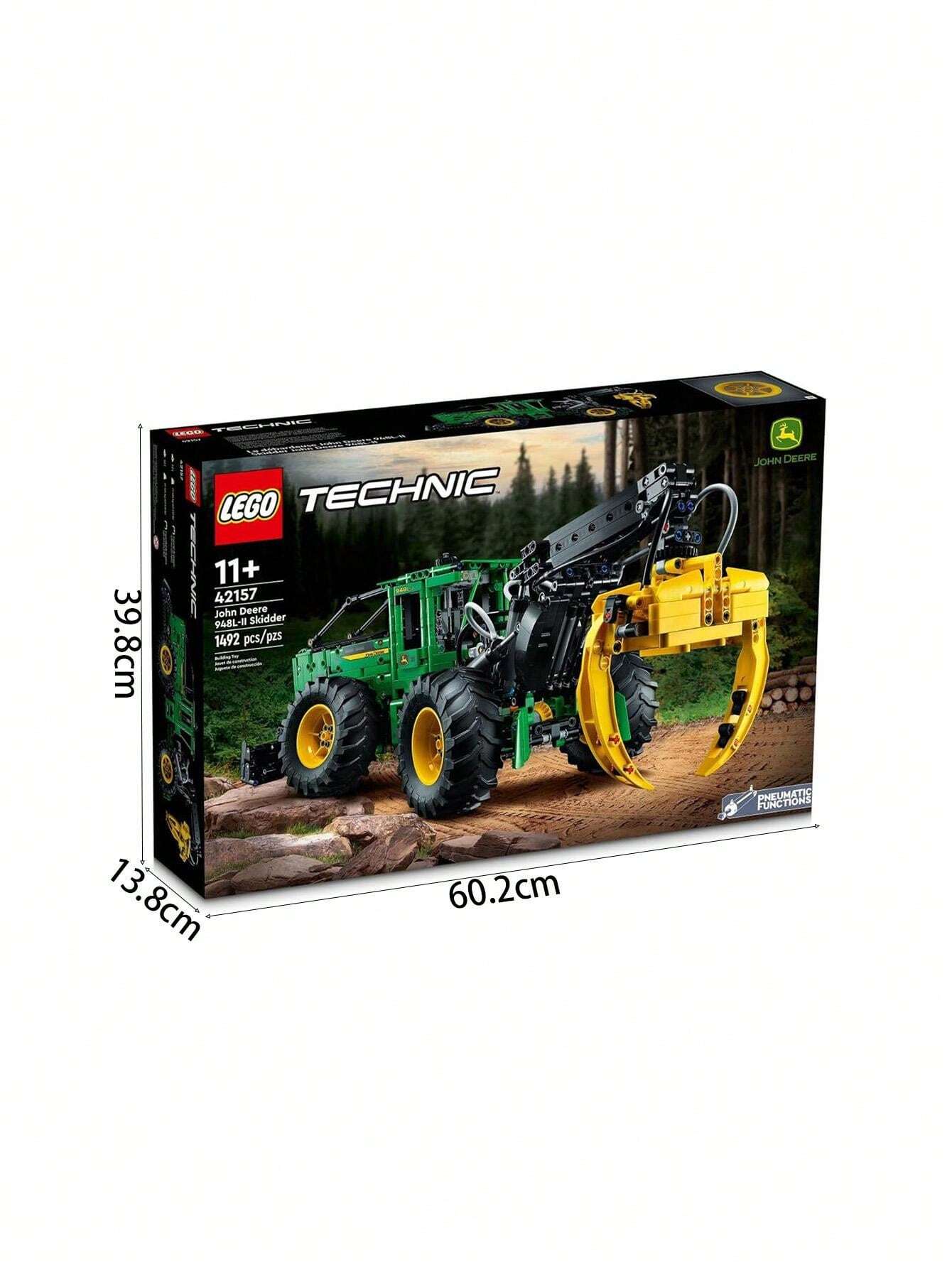 LEGO Technic John Deere 948L-II Skidder 42157 Advanced Tractor Toy ...