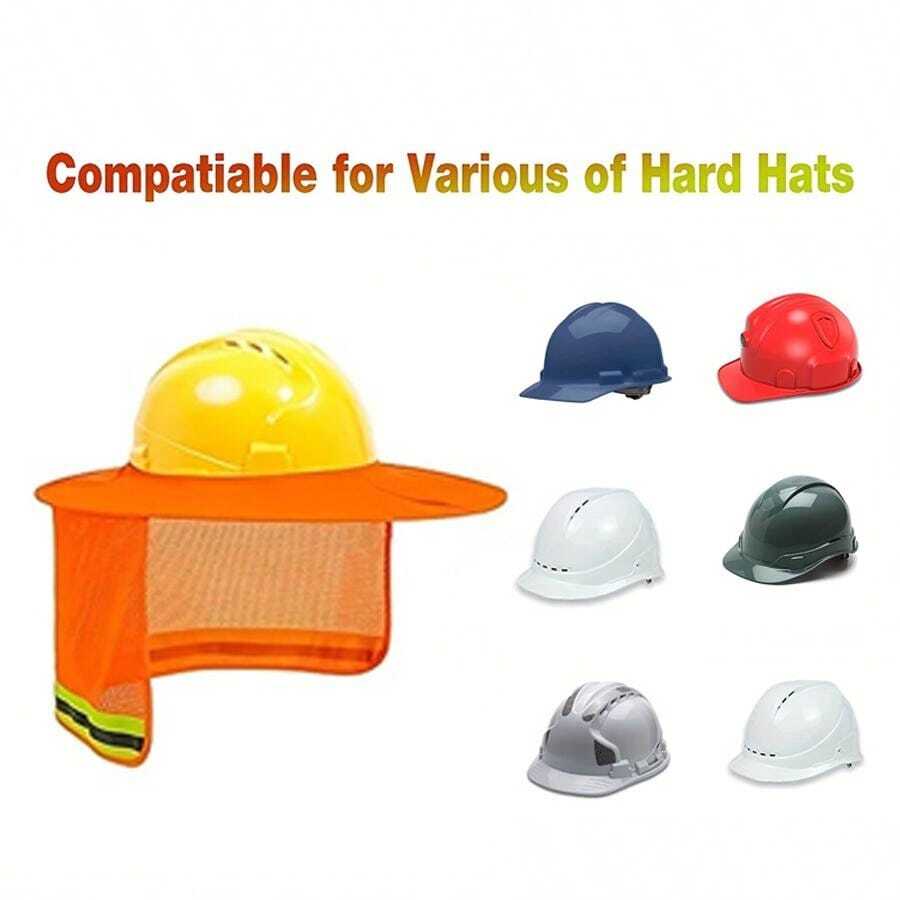 Sun Visor For Safety Helmet, Protects Against Sunburn, Heatstroke ...
