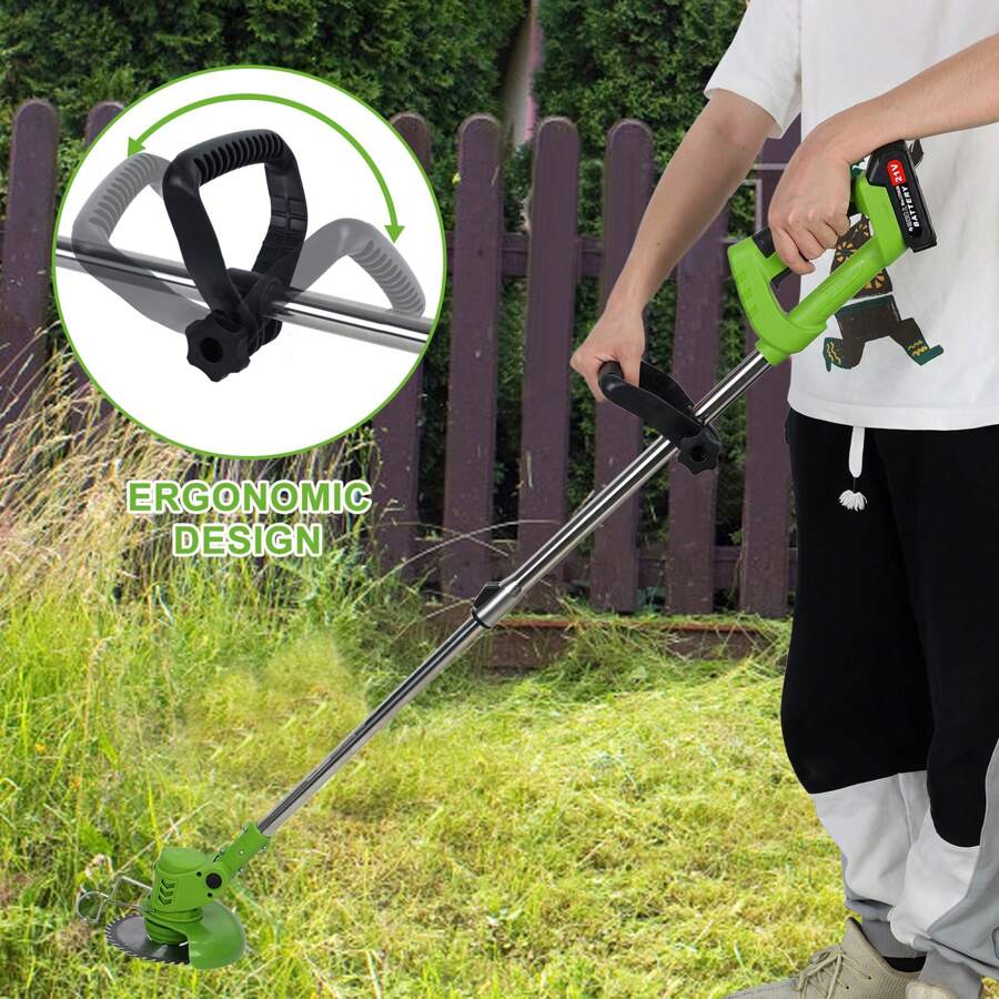 Lawn Eater, Electric Lawn Mower Cordless Trimmer, Telescopic Rod Lawn ...