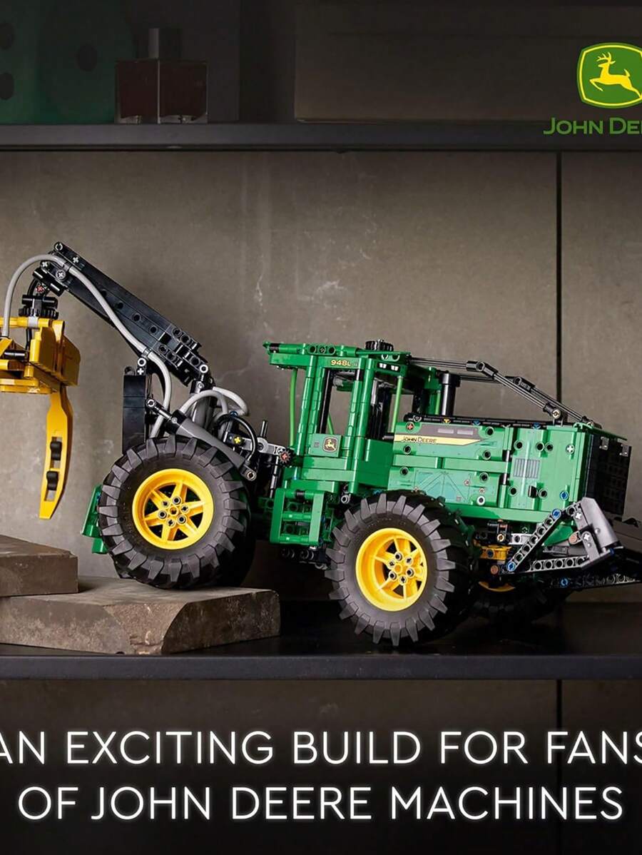 LEGO Technic John Deere 948L-II Skidder 42157 Advanced Tractor Toy ...