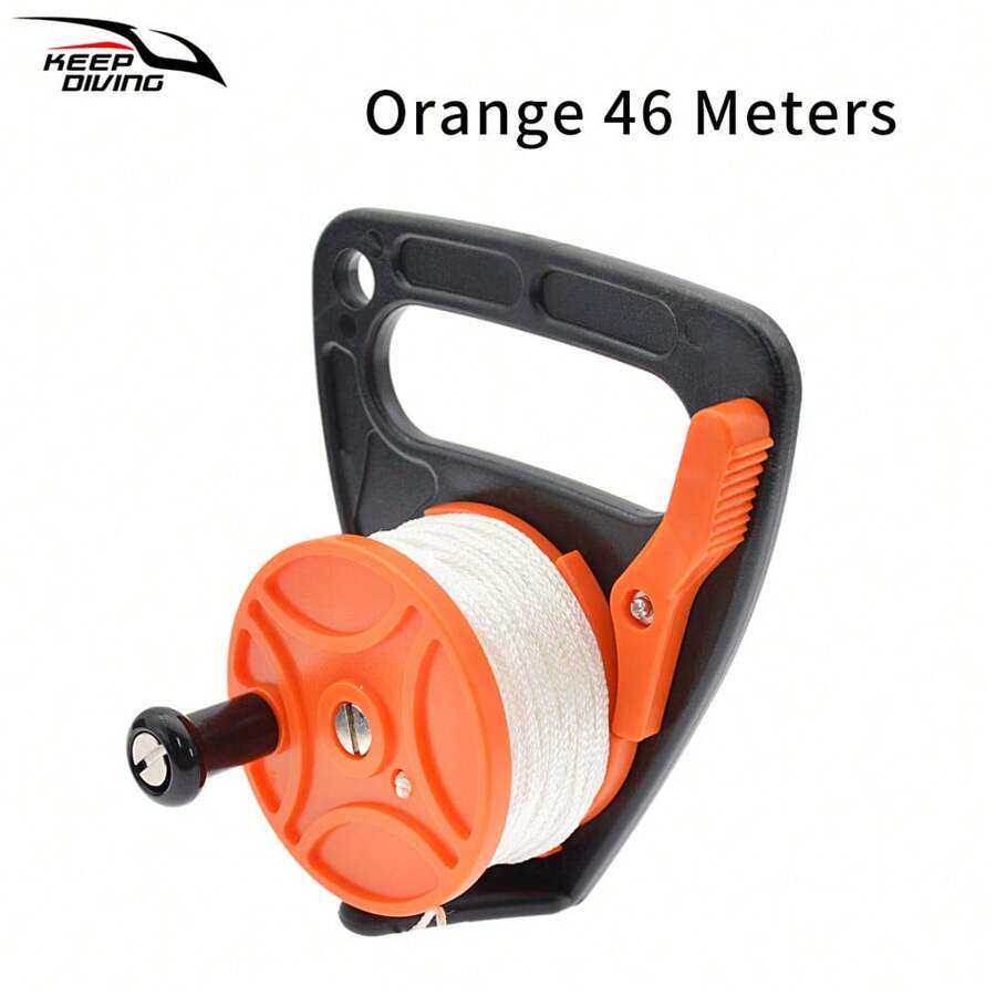 KEEP DIVING 1pc 46/83m Hand-Held Diving Reel, PC Spool, Nylon Rope ...