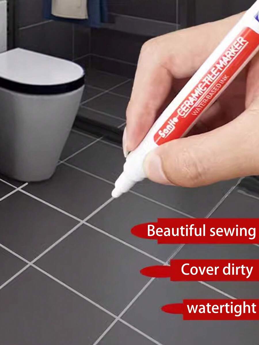 Kitchen Tile Caulking Pen Bathroom Wall And Floor Tile Gap Color ...