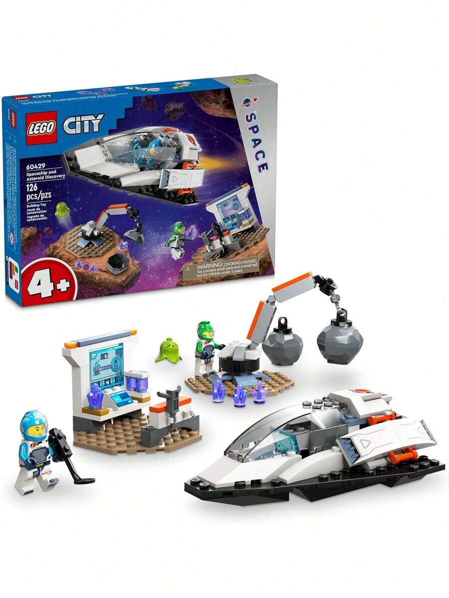 LEGO Building Block Assembly City Series 60429 Planet Explorer 4-Year ...