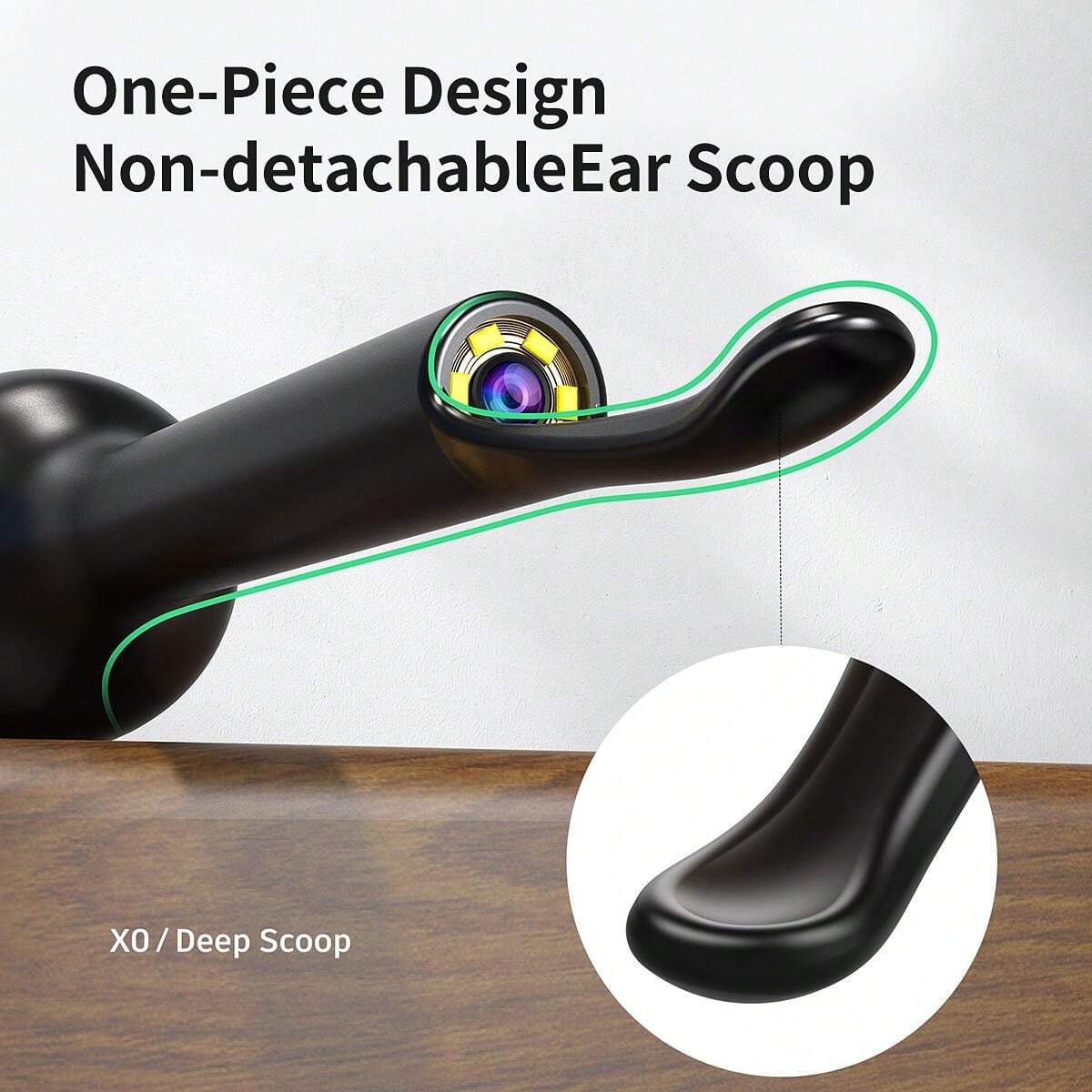 XLIFE XLIFE Smart Visual Ear-Clean Rod,Ear Wax Removal,Ear Cleaner With ...