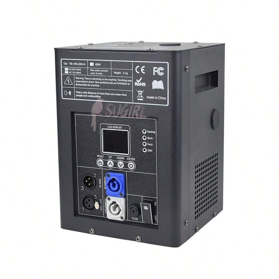 0 Tax 4Pcs 600W Cold Spark Machine With 2 Flight Case Ti Powder ...