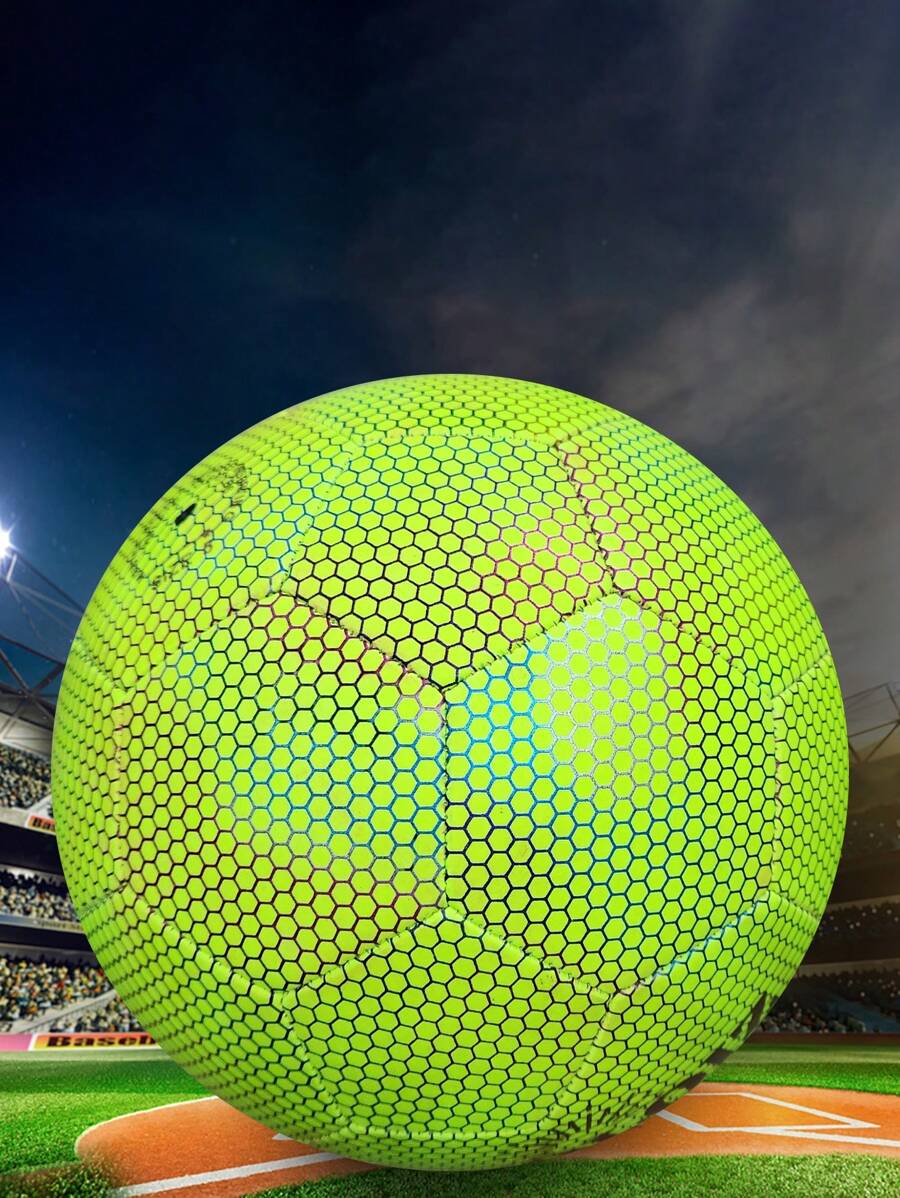 Apoloiz 1pc Size 5 Machine Stitched Soccer Ball Training Entertainment ...