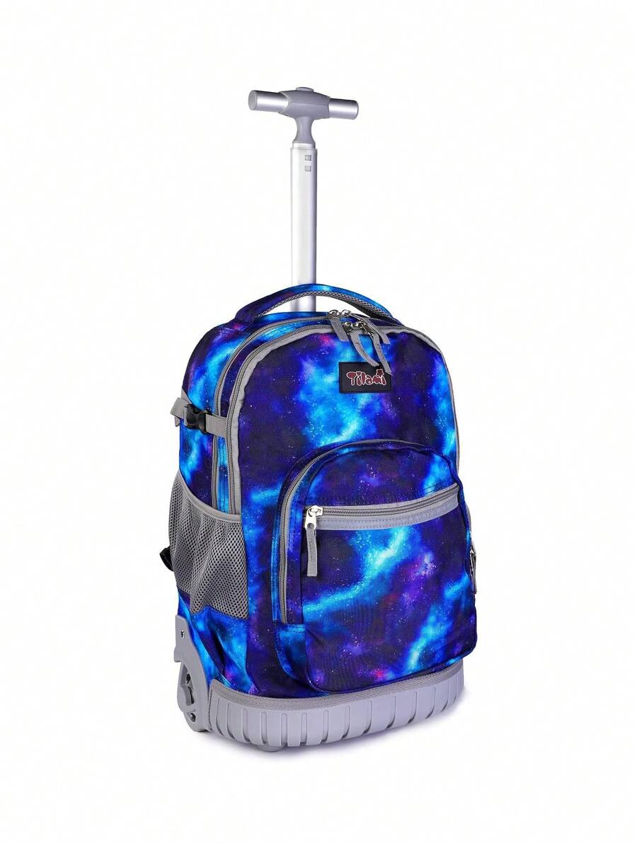 Tilami Rolling Backpack Armor Luggage School Travel Book Laptop 18 Inch ...