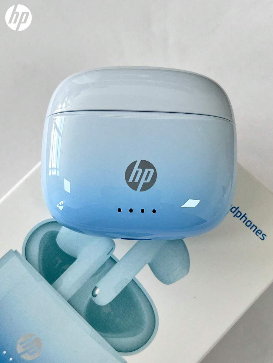 HP Auriculares inalámbricos HP con estuche y cordón de silicona ...