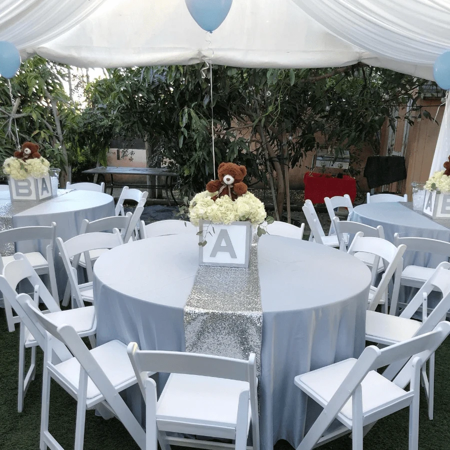 6pcs Sequin Table Runner Sliver , Glitter Sliver Table Runner For ...