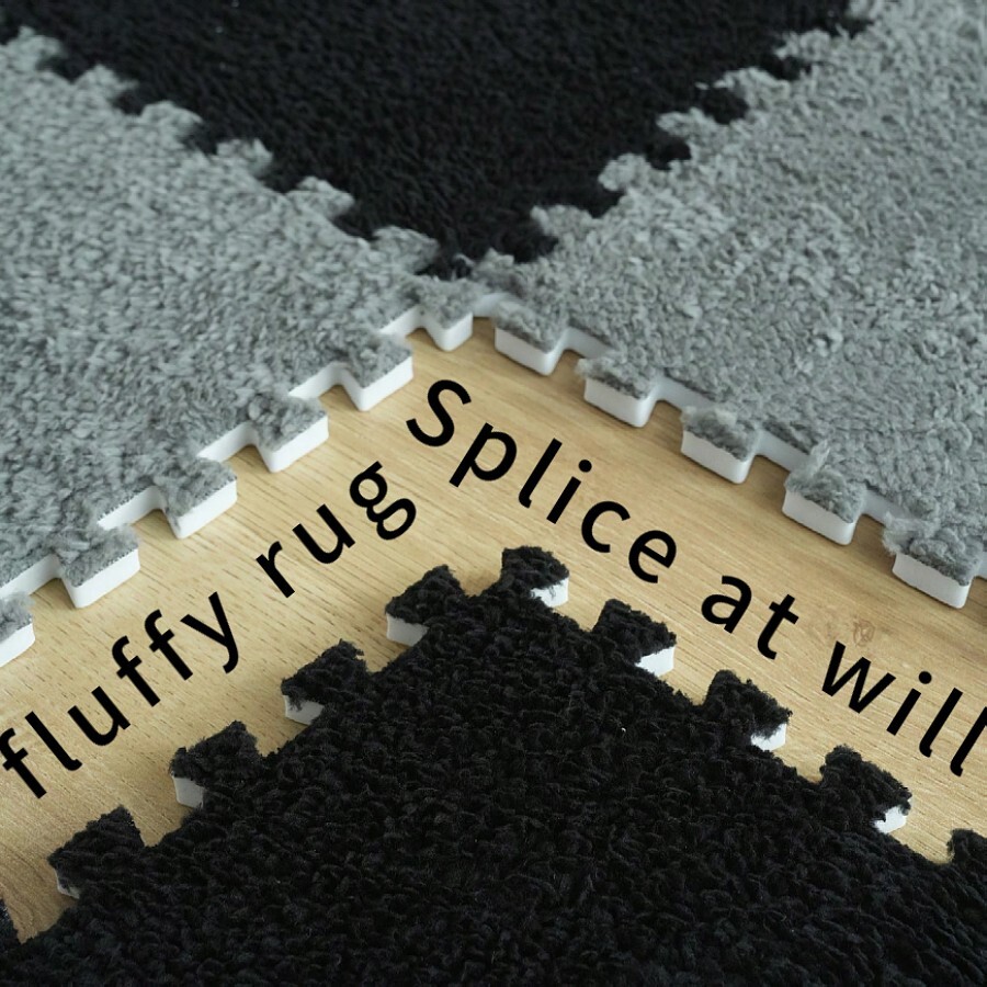 Bedroom Carpet, Room Interlocking Floor Mat, Bedside Rug, Living Room ...