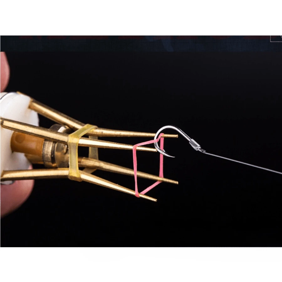 Bloodworm Lure Granule Angleworm Clip Carp Fishing Bander Worm Maggots ...