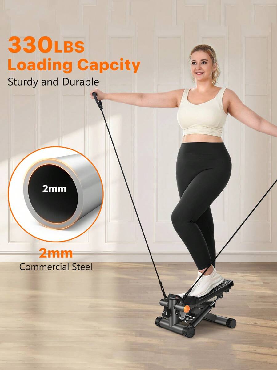 Escaleras para hacer ejercicio en casa, mini stepper con bandas de ...