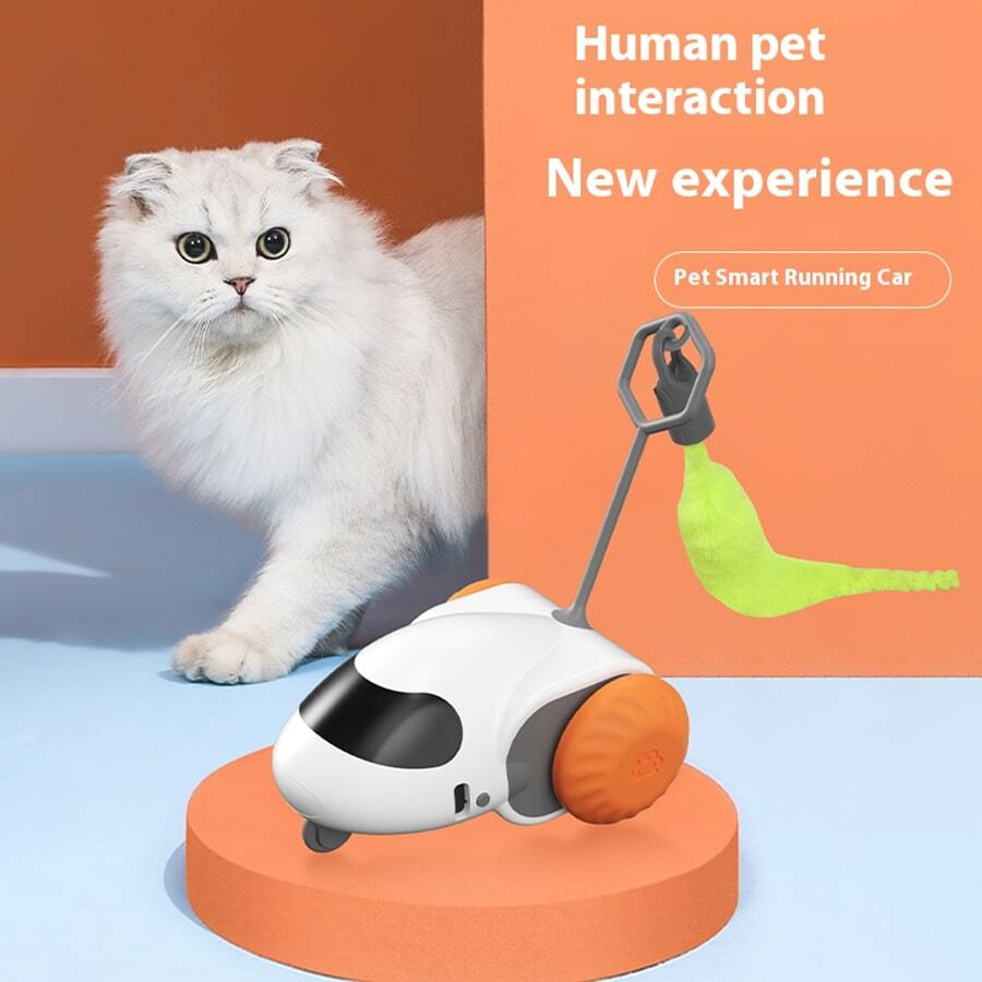 Pet Gravity Intelligent Running Car Cat High Boredom Toy Pet Electric ...