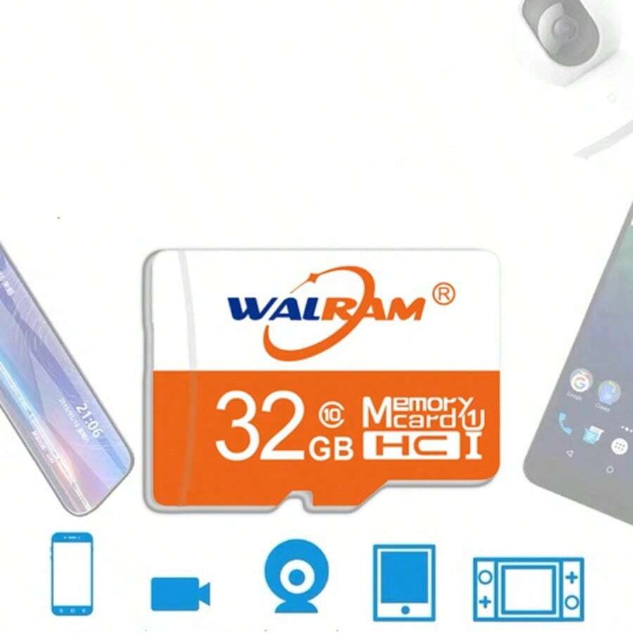 WALRAM 128GB TF Card 32GB Class10 Memory Card For Cell Phone Car Device ...