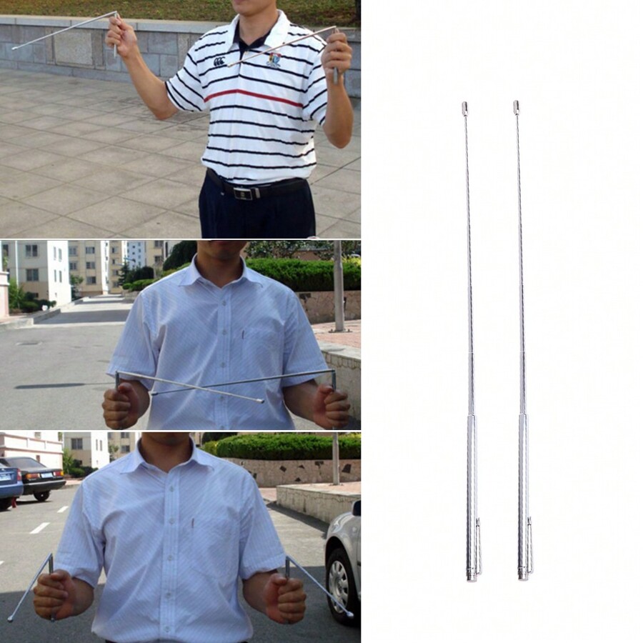 Dowsing Rods Metal Dowsing Rods For Ghost Hunting Tools Divining Rods ...