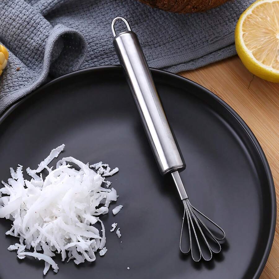 Stainless Steel Coconut Meat Scraper Tool, Coconut Shredder, Coconut ...