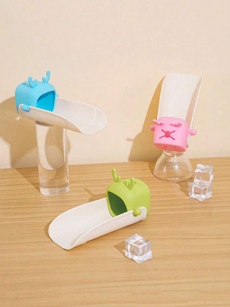 Cute Cartoon Deer Water Faucet Extender, Kid-Friendly Splash Proof ...