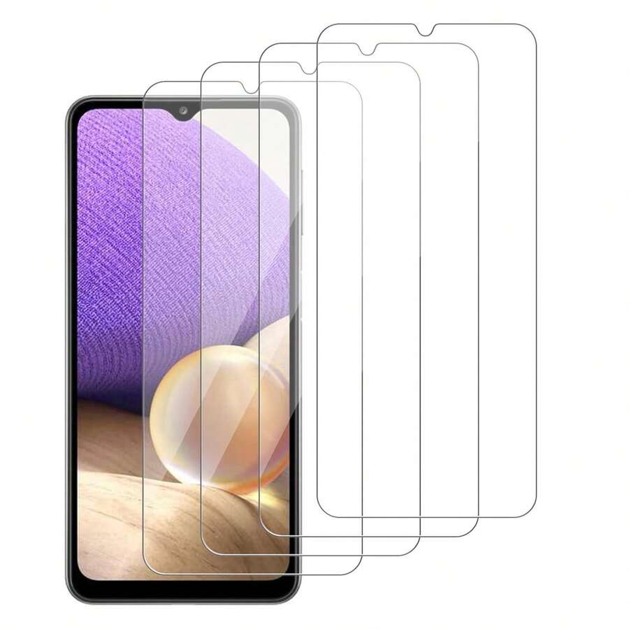 [4 Packs] Glass Screen Protector Compatible Compatible With Samsung ...