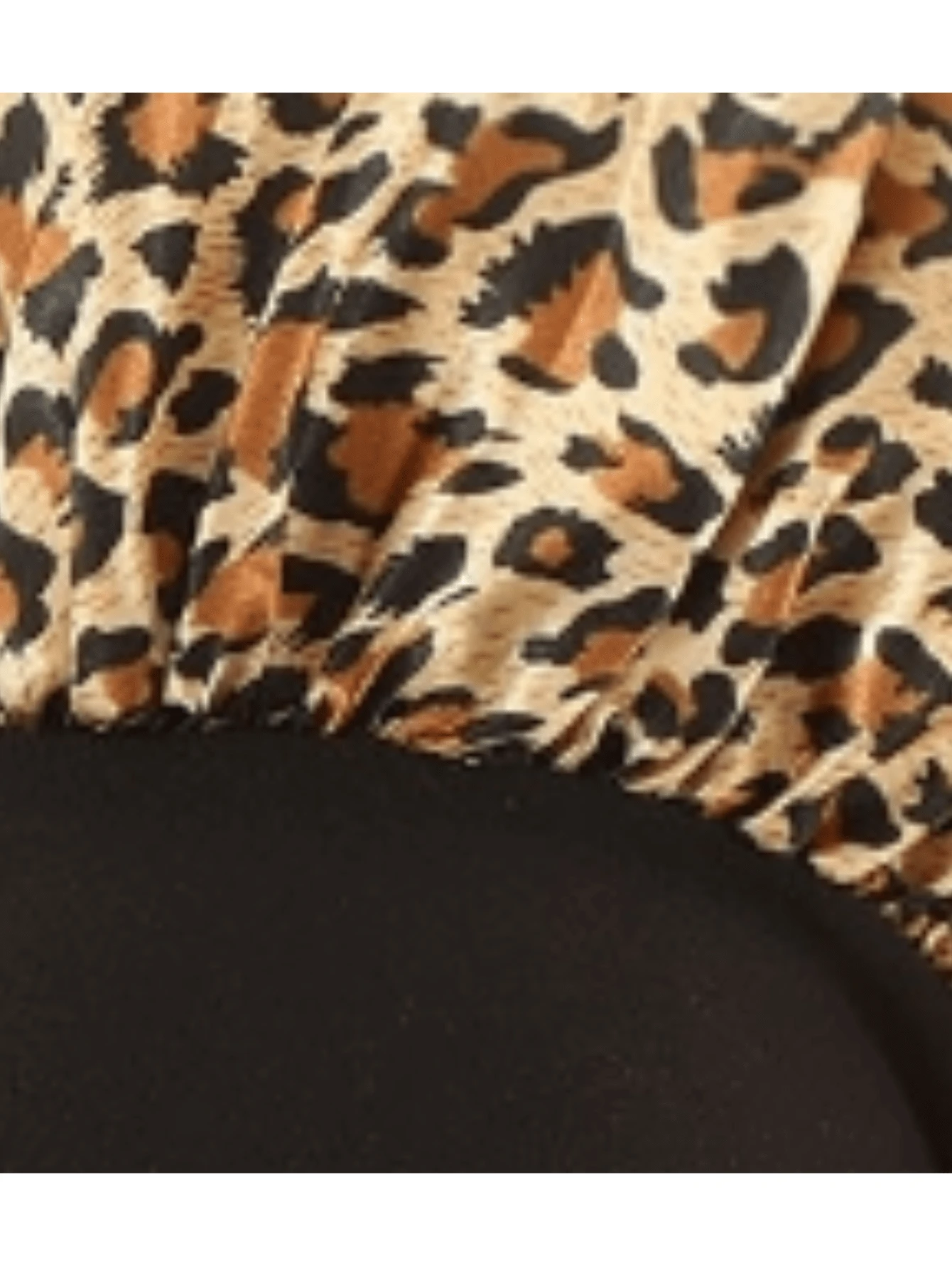 Lyocell Leopard Print Silk Bonnet - Soft, Curl Enhancing, Unscented ...