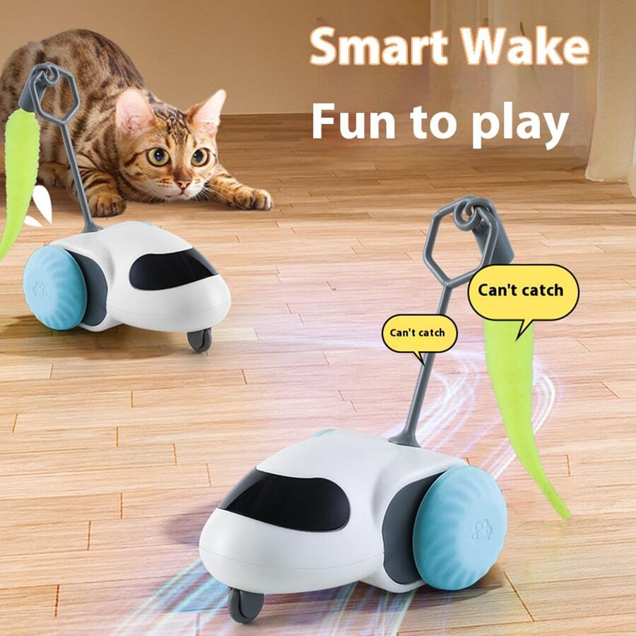 Pet Gravity Intelligent Running Car Cat High Boredom Toy Pet Electric ...