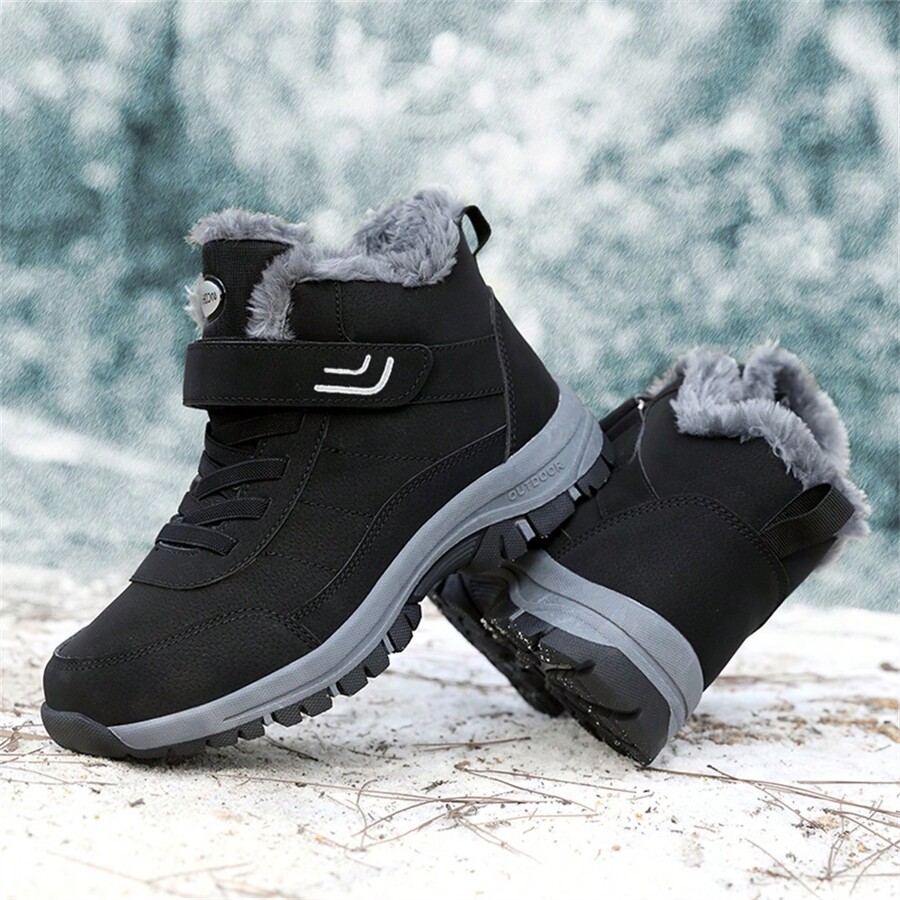 Ultra-Light Warm Lovers Outdoor Snow Boots Large Size Men's Boots And ...