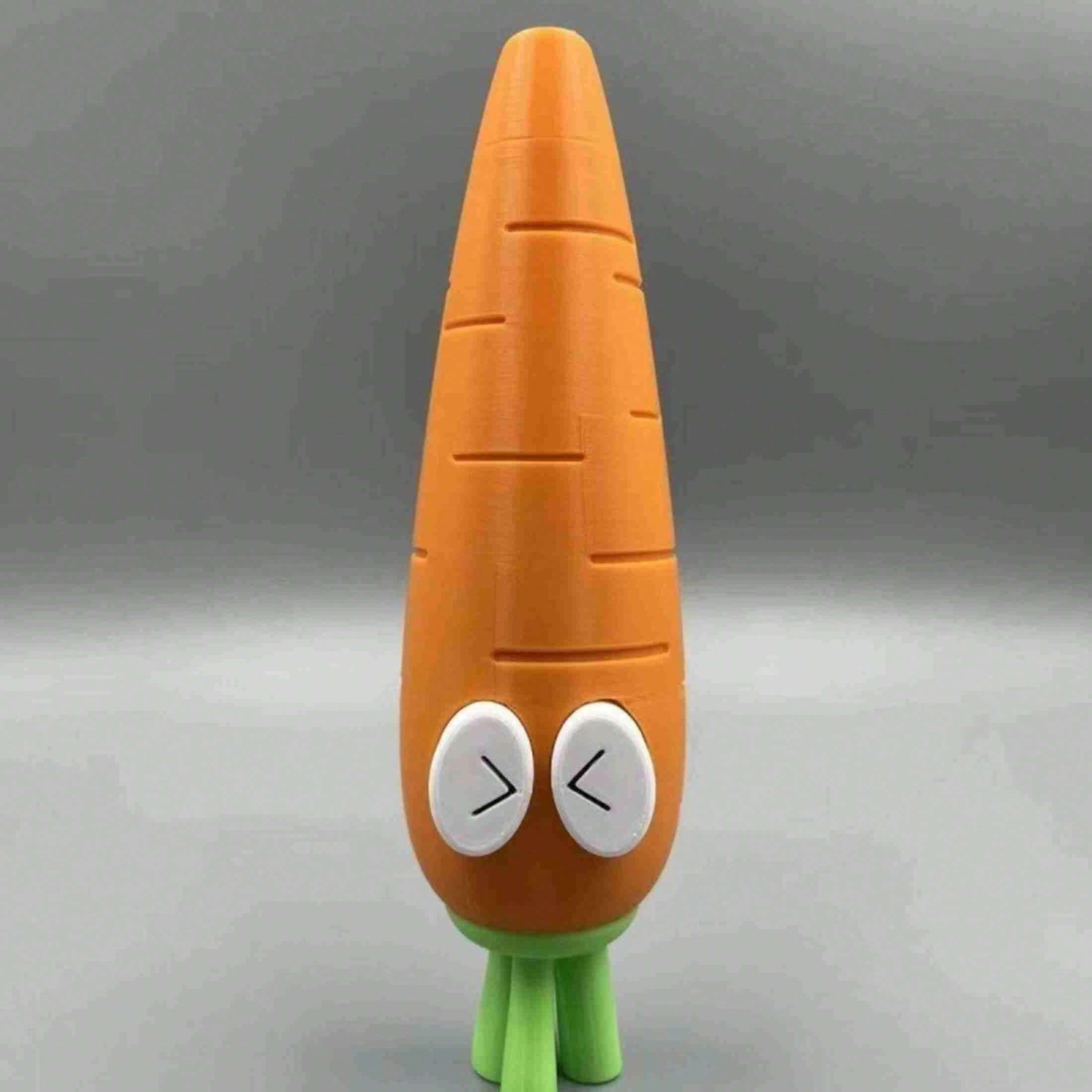 3D Printed Stretchable Carrot Sword Simulation Carrot Stretchable Stick ...