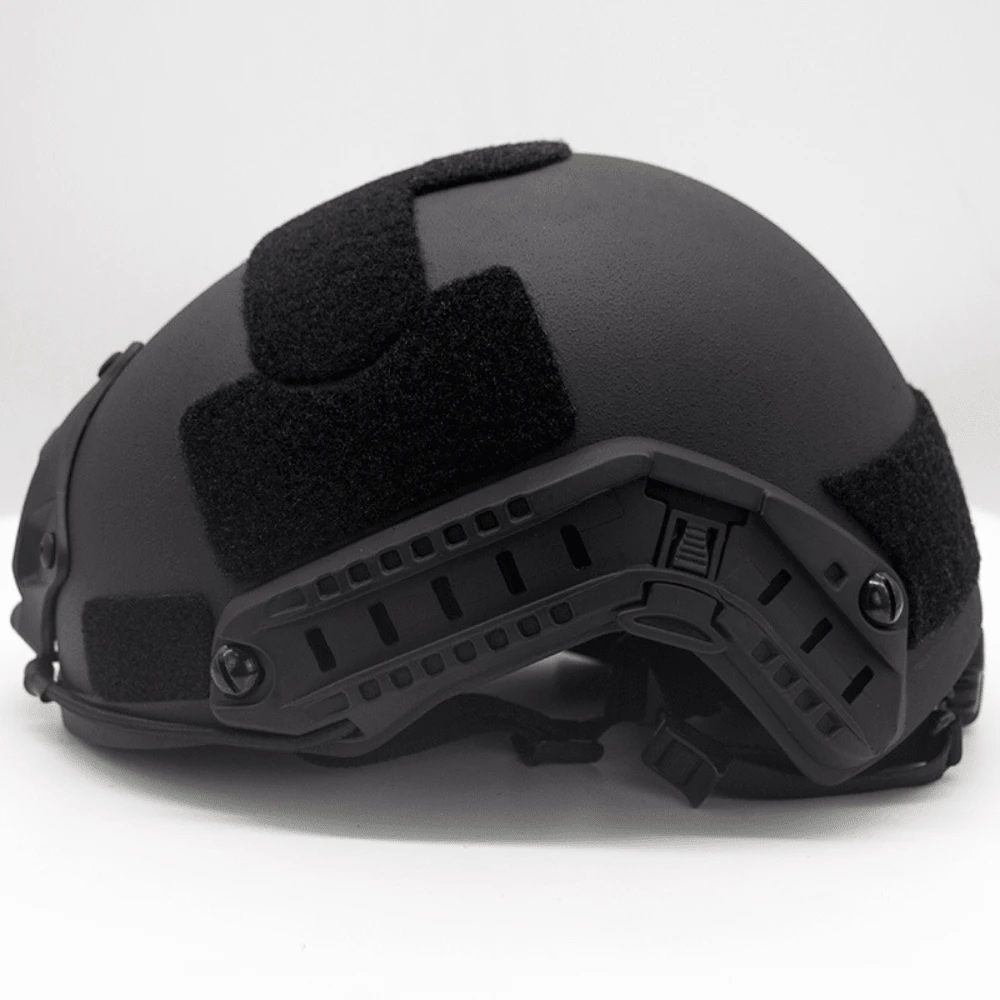 FAST Fiberglass Camouflage Tactical Riot Helmet Anti-Fragment Training ...