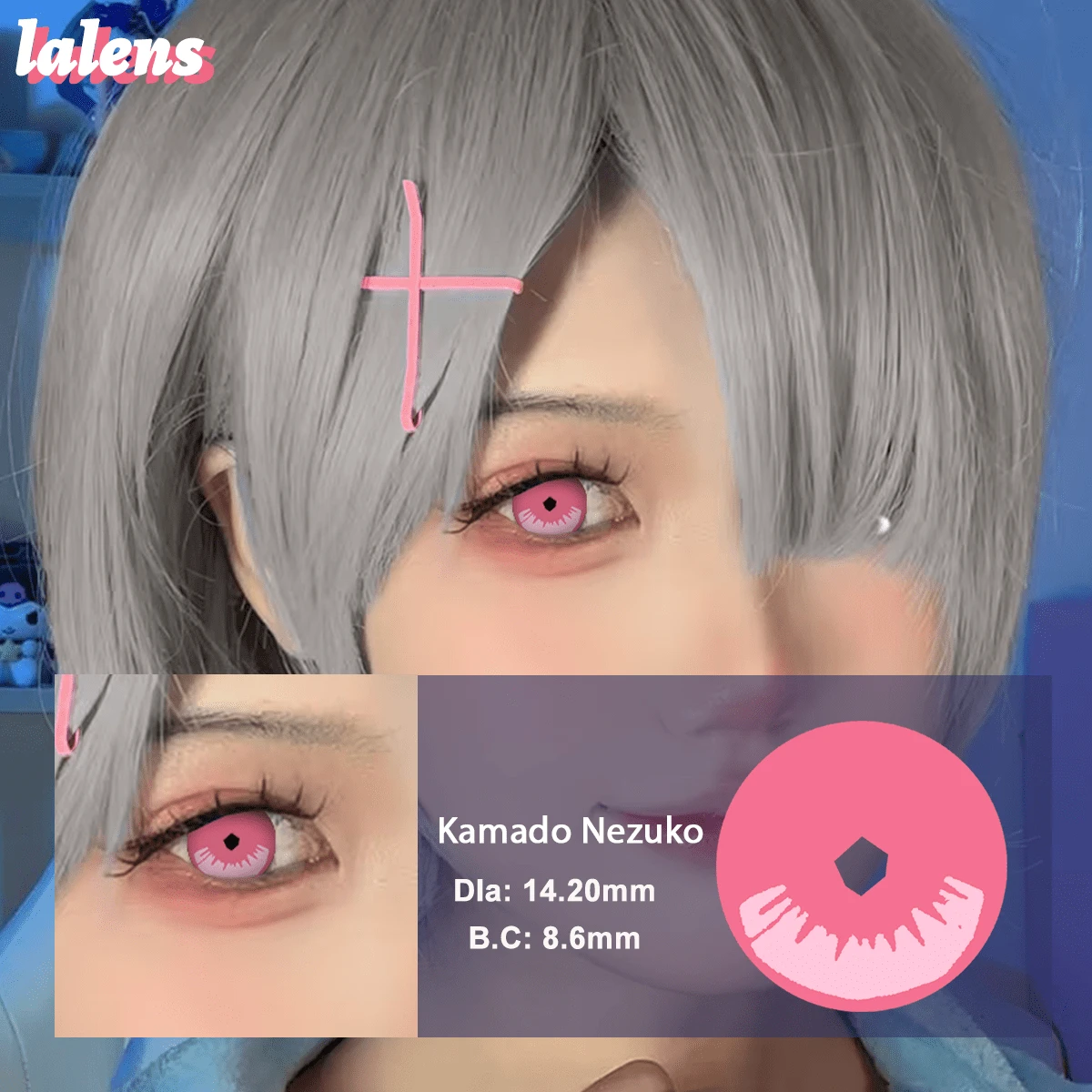 Lalens Ⅲ Crazy Lenses Cosplay Colored Contact Lenses Halloween Anime ...