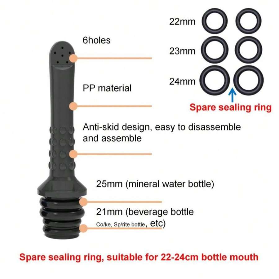 Mini Portable Personal Hygiene Flushing Device, Fits Into Drink Bottles ...