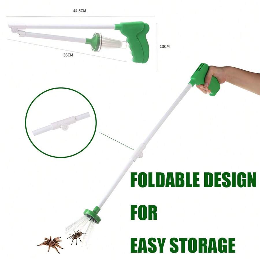 2024 New Foldable Spider Catcher, 78.5cm Long Handle, Foldable Design ...