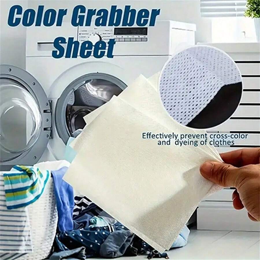 Laundry Tablets Laundry Paper Anti-Staining Clothes Sheets Anti Mixing ...
