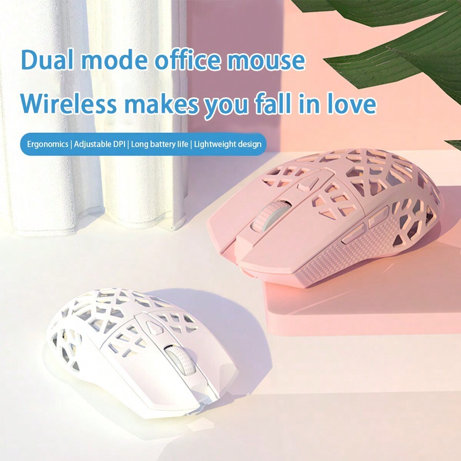 NACODEX-Wireless Dual Mode Lightweight Long Life Skeleton Design Gaming ...