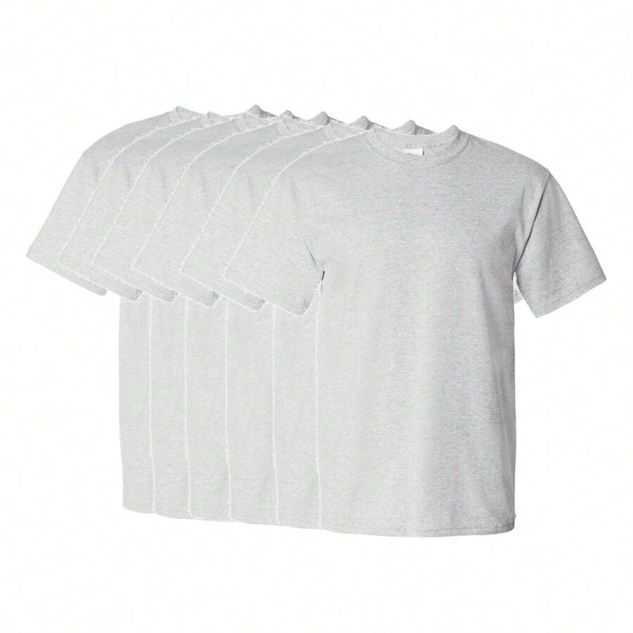 Hanes Men's 6 Pack T-Shirts 100% Cotton Value Pack | SHEIN USA