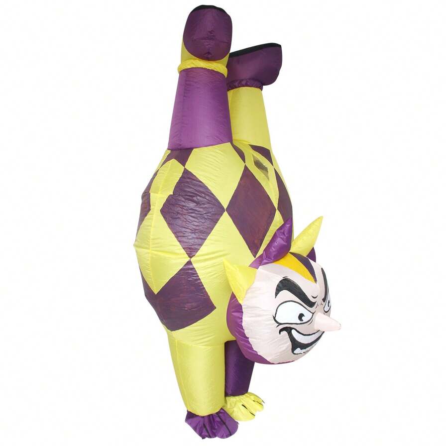 Inflatable Clown Costume Adult Funny Blow-Up Costume Cosplay Party ...