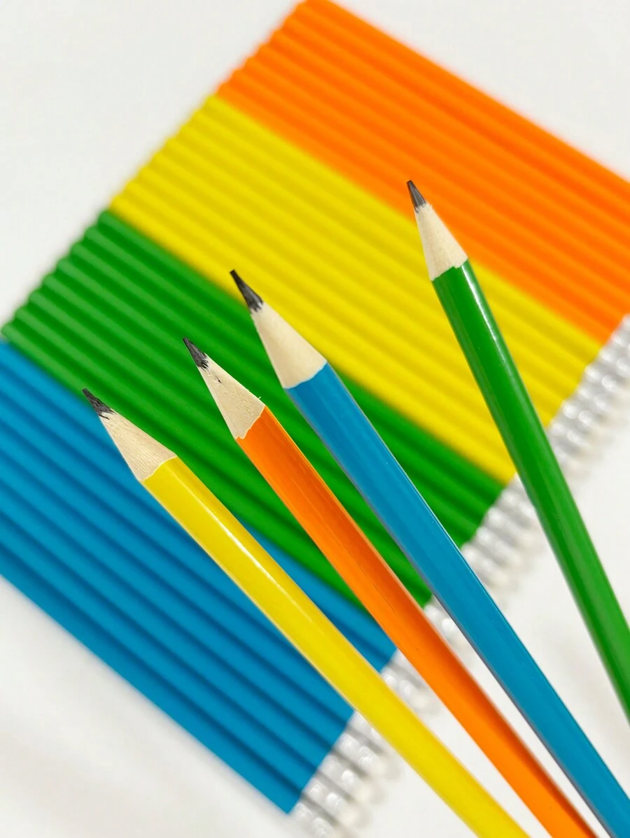 20 High-Quality Round HB Pencils, Office And Classroom Pencils, Drawing ...