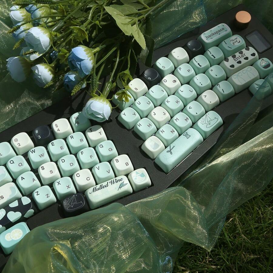 131 Key MOA Profile PBT Keycaps ,Sublimation Mechanical Keyboard ...