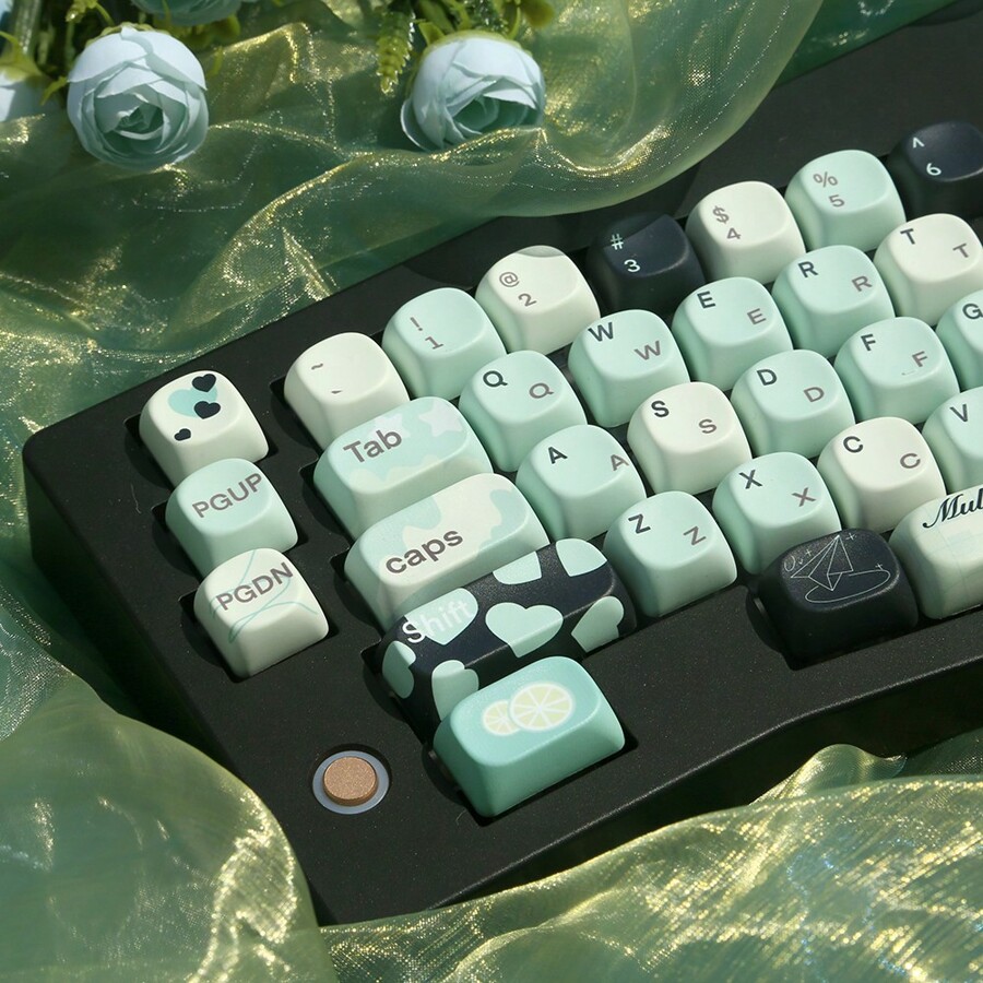 131 Key MOA Profile PBT Keycaps ,Sublimation Mechanical Keyboard ...