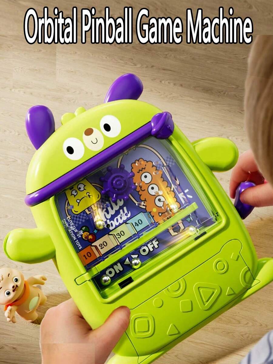 Mini Handheld Pinball Game Toy, Marble Maze Rolling Ball Puzzle Game ...