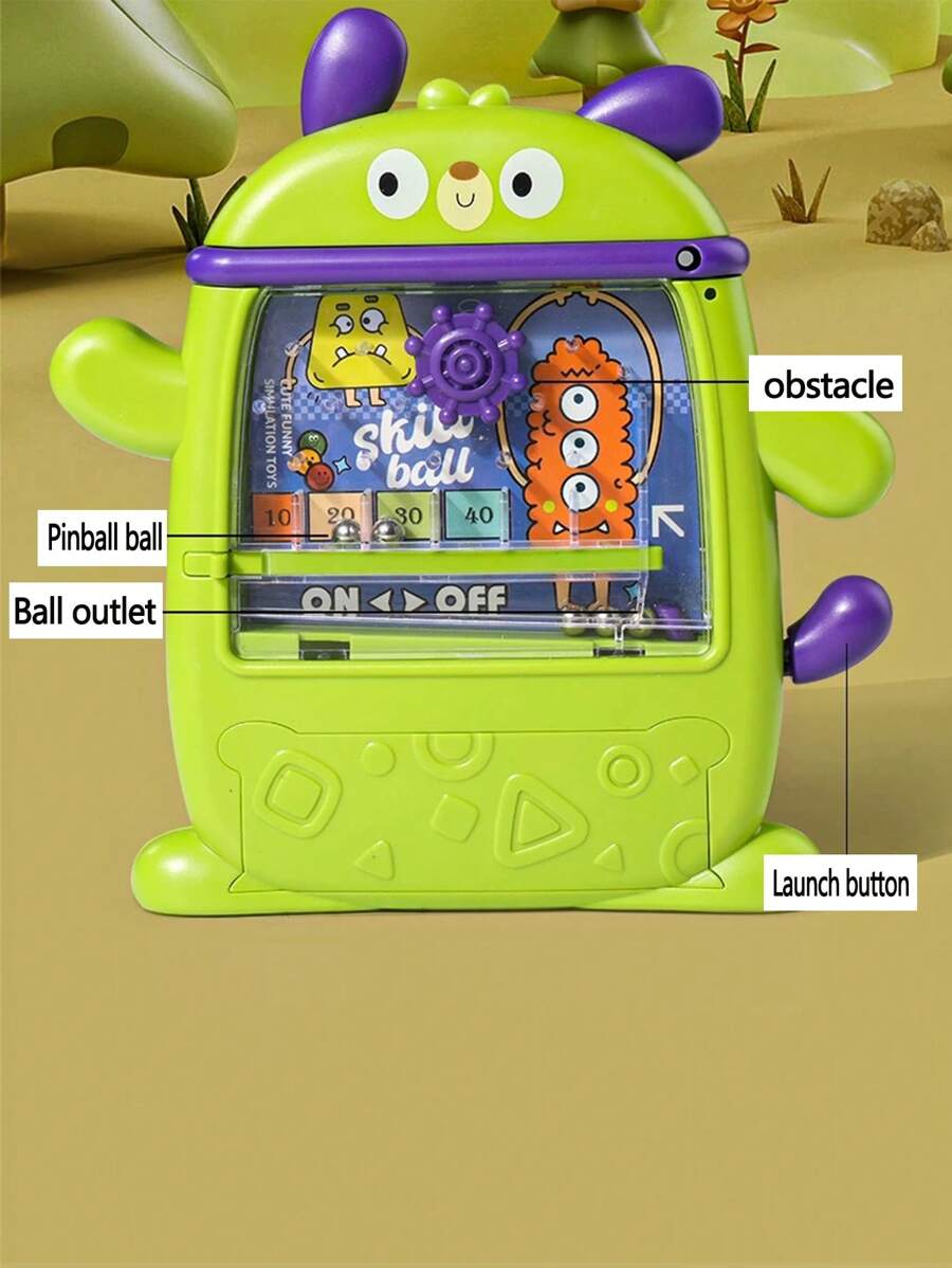 Mini Handheld Pinball Game Toy, Marble Maze Rolling Ball Puzzle Game ...