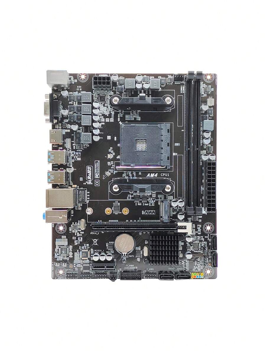 SOYO Placa-mãe AM4 para RYZEN 5 5500 Cpu SOYO A520M-GS Placa-mãe AMD ...