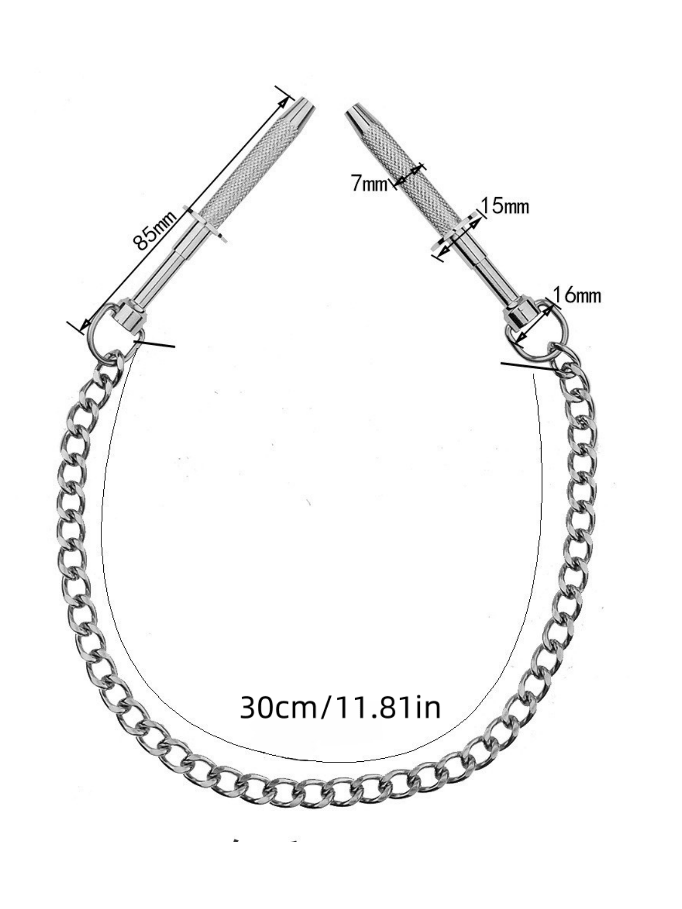 Sex Toys Adult Products Metal Nipple Clip Sm Sex Nipple Clip Titillate Nipple Clip To Stimulate