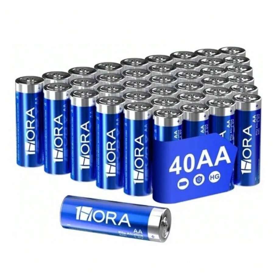 Pack Of 200 AA Alkaline Batteries 1 Hour GAR132 High Performance ...