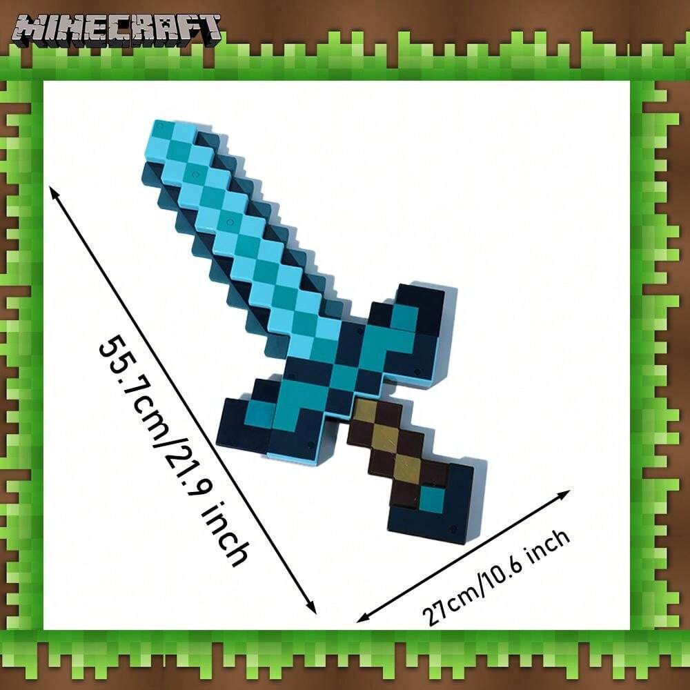 Microsoft Accessoire Pioche Minecraft sous licence officielle, deux ...