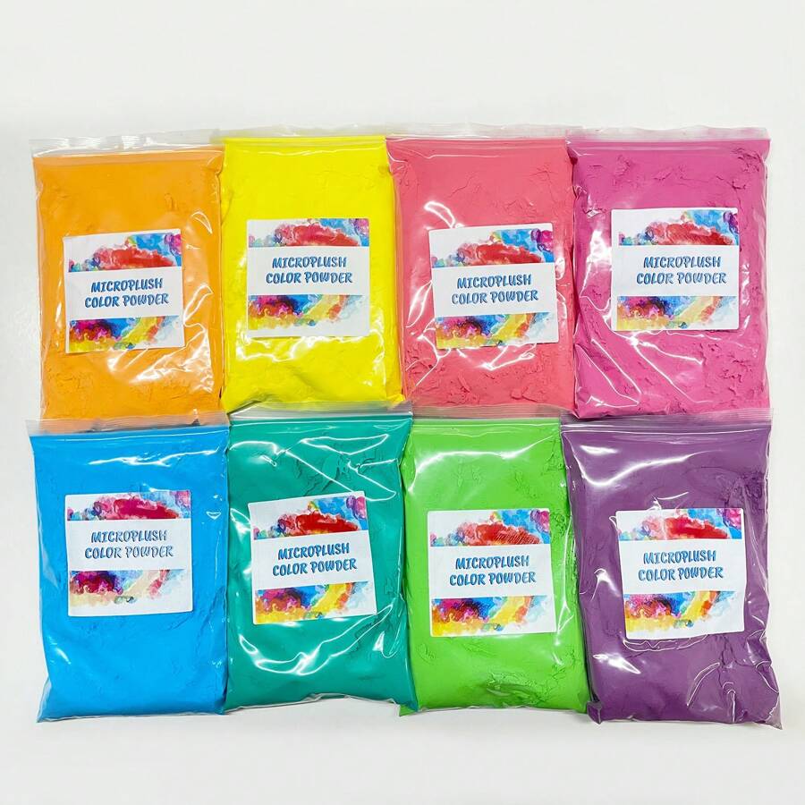 Color Powder 1lb Purple Bag, Washable, For Festival Of Colors, Color ...
