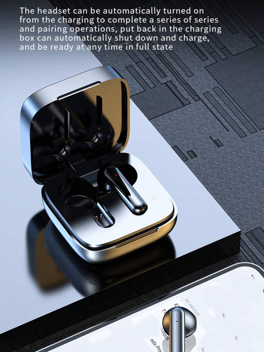 WoSD Auriculares inalámbricos, auriculares semi-intrauriculares con ...