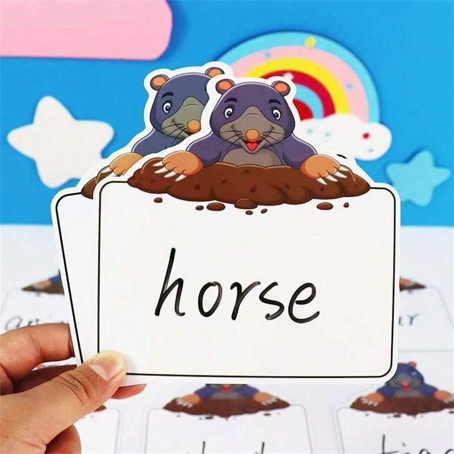 24 piezas Juego de Golpea el Topo para el aula, herramienta educativa ...